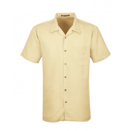 M570 Bahama Cord Camp Shirt - Harriton